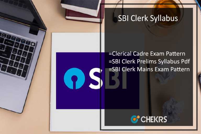 SBI Clerk Syllabus 2024 Pdf: Prelims & Mains Topic Wise Syllabus