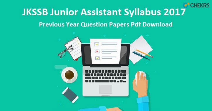 JKSSB Junior Assistant Syllabus 2017-2018, Download Pdf Previous Year Papers