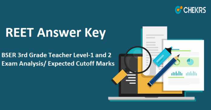 REET Answer Key 2025- BSER 3rd Grade Level-1/ 2 Question Paper WIth ...