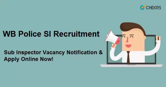 WB Police SI Recruitment 2024- Sub Inspector Vacancy Notification