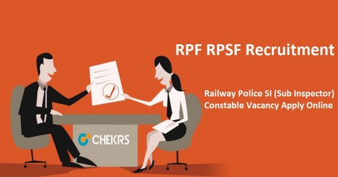 RPF Recruitment 2024 - RPSF Constable SI Vacancy Online Apply