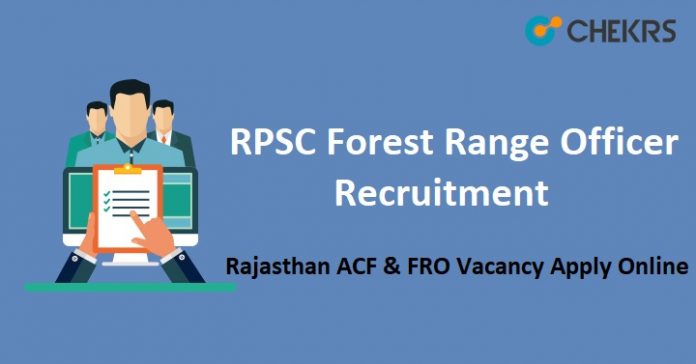 RPSC Forest Range Officer Recruitment 2024 - ACF Upcoming Vacancy Notice