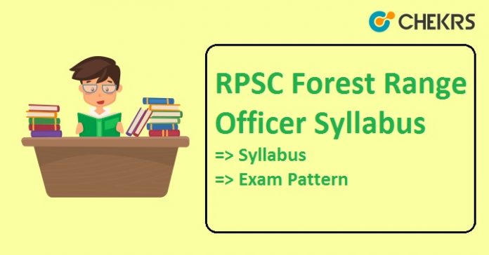 RPSC Forest Range Officer Syllabus 2025 -ACF Exam Pattern Pdf
