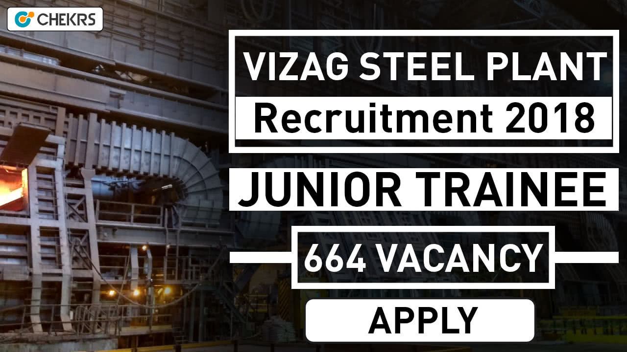 Vizag Steel Plant Recruitment 2024 - Junior Trainee Upcoming Vacancy